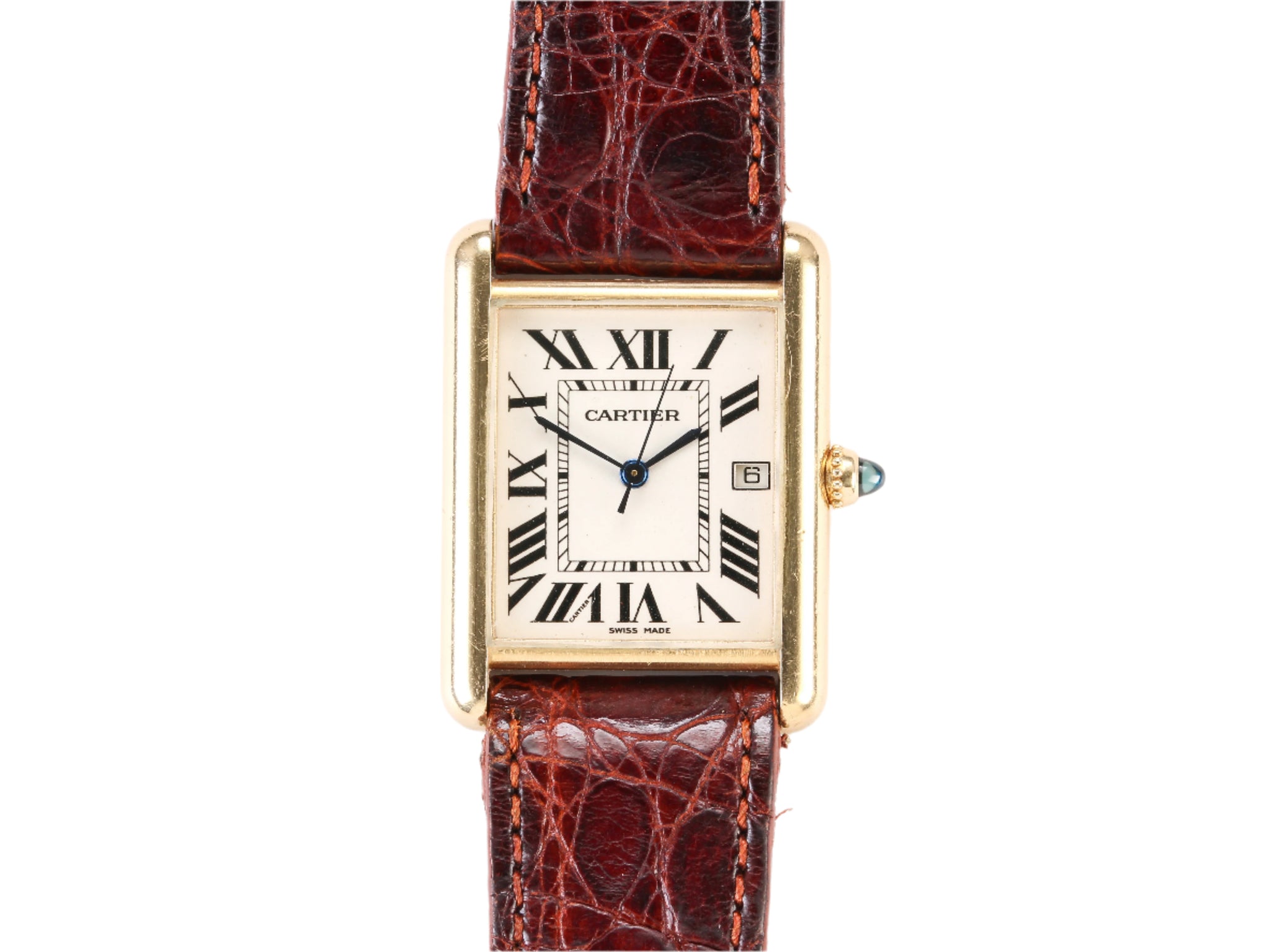 Cartier Tank Louis '2441' – 18K Yellow Gold, Quartz